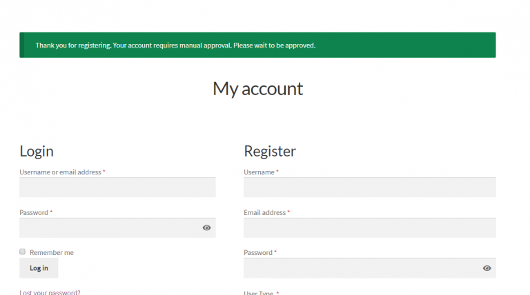 Extended registration and custom fields - B2BKing