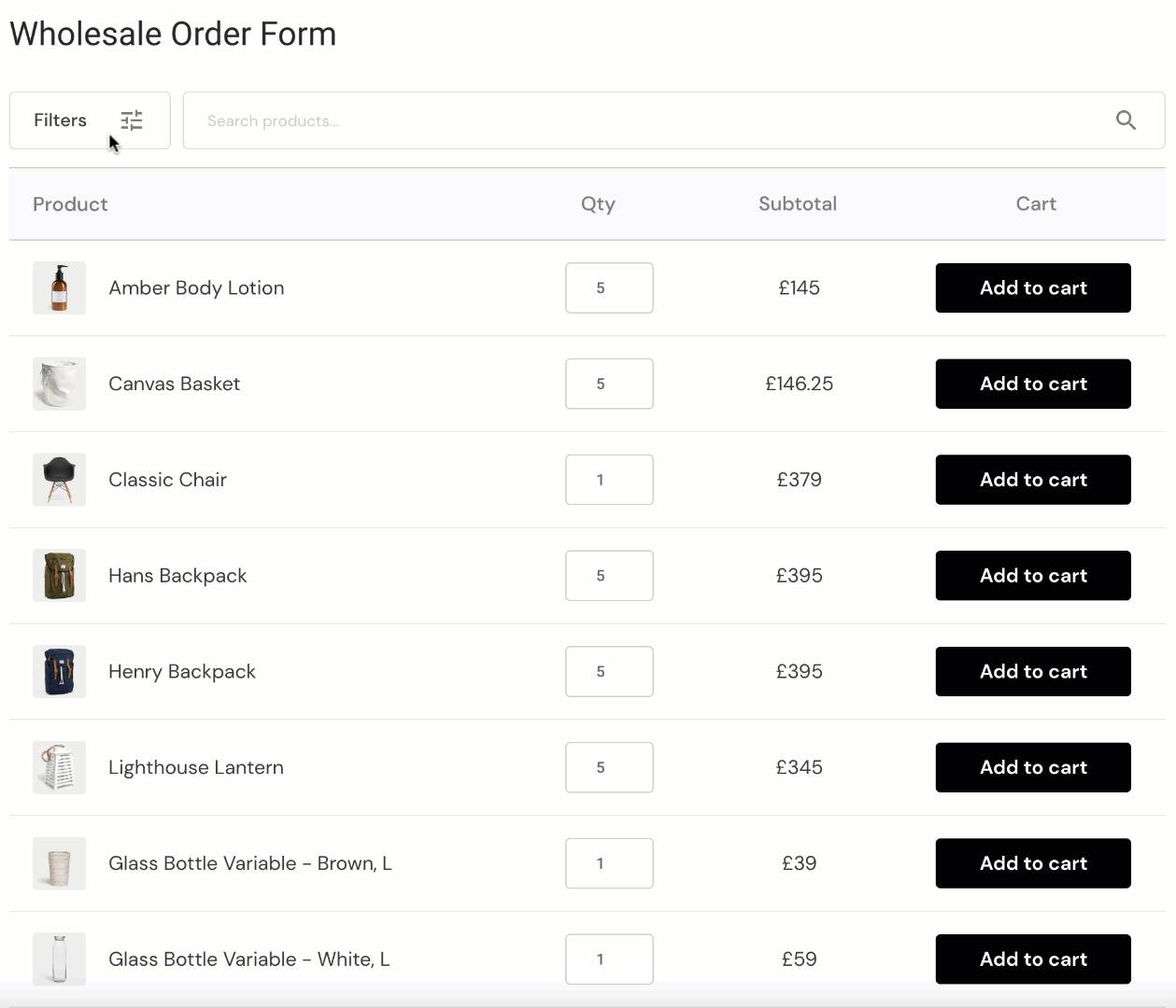 WooCommerce Wholesale Order Form - #1 Bulk Order Plugin
