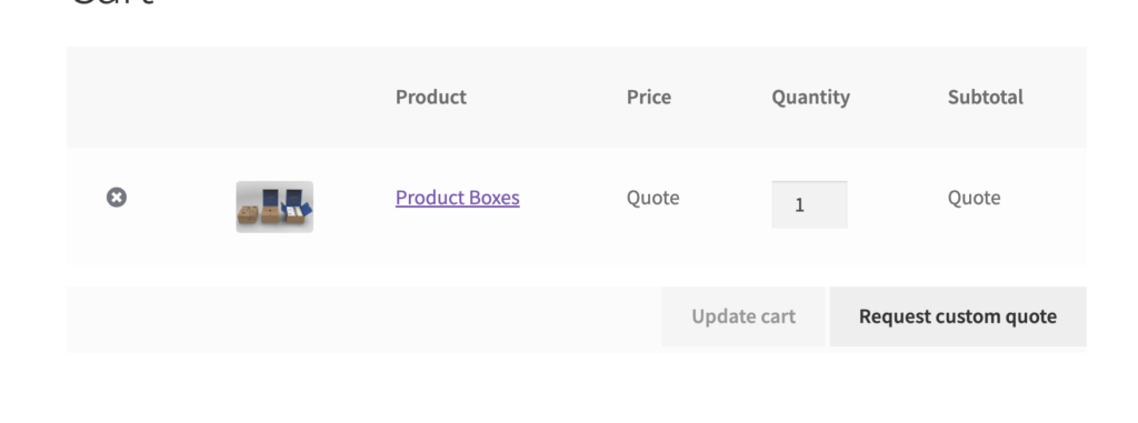 Quotes on Specific Products - B2BKing