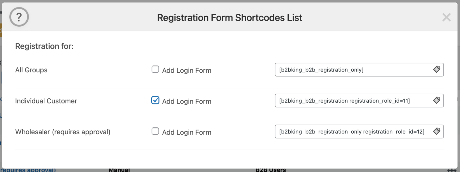Completely separate B2B and B2C registration in WooCommerce with ...